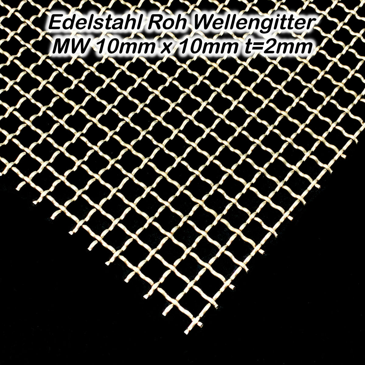 Order stainless steel raw woven wire mesh 2,0mm thick metal mesh onlin ...